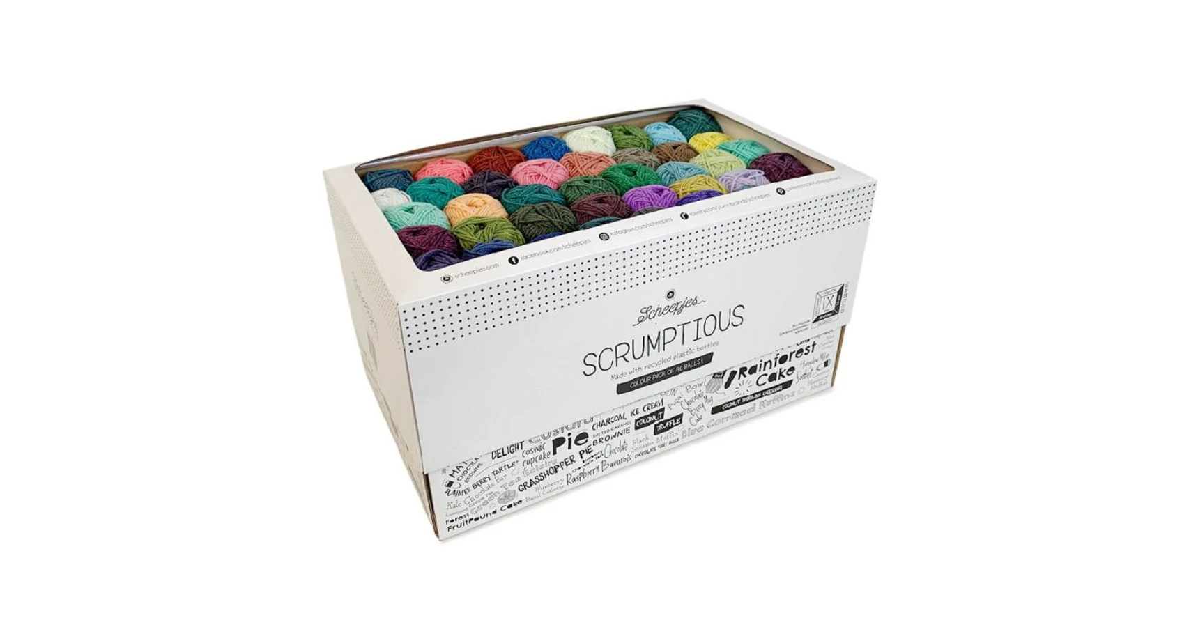 Scheepjes Scrumptious Colour Pack - 3 - közepes - 1001fonal.hu webáruház