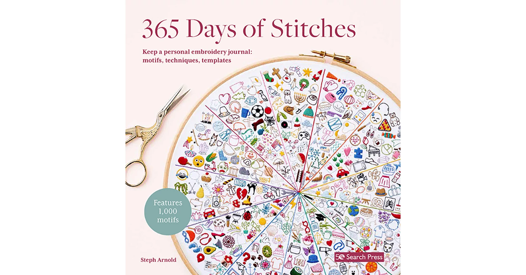 365 Days of Stitches hímzés könyv - Könyvek - Egyéb kézimunkakönyvek ...
